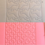 2 x ITH Quilting Blocks – Dinosaur AND Heart – Pixie Willow Patterns