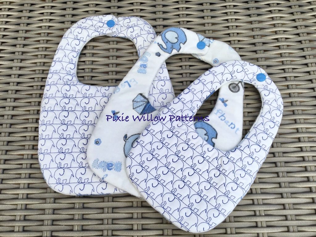 ITH Elephant Baby Bib Pattern. Very ITH hoop baby bib project for hoops ...