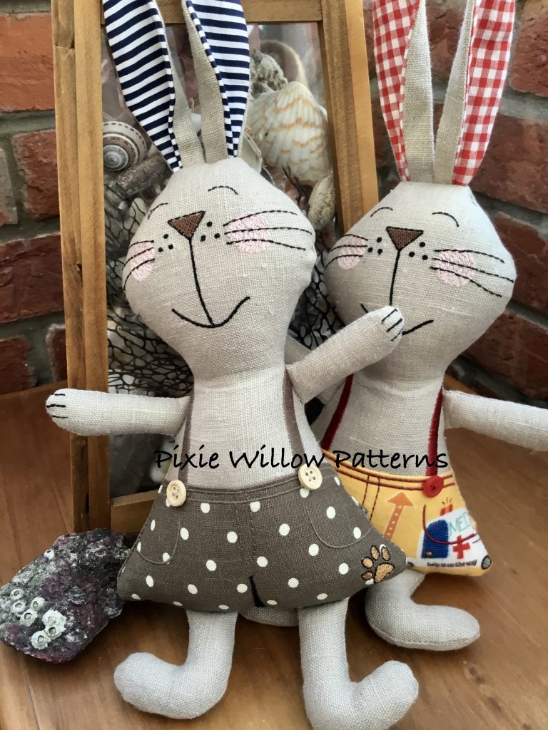 ITH Boy Easter Bunny Pattern. In the hoop rabbit Machine Embroidery ...