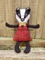 ITH Badger Pattern. In the hoop badger Machine Embroidery Design for 5× ...