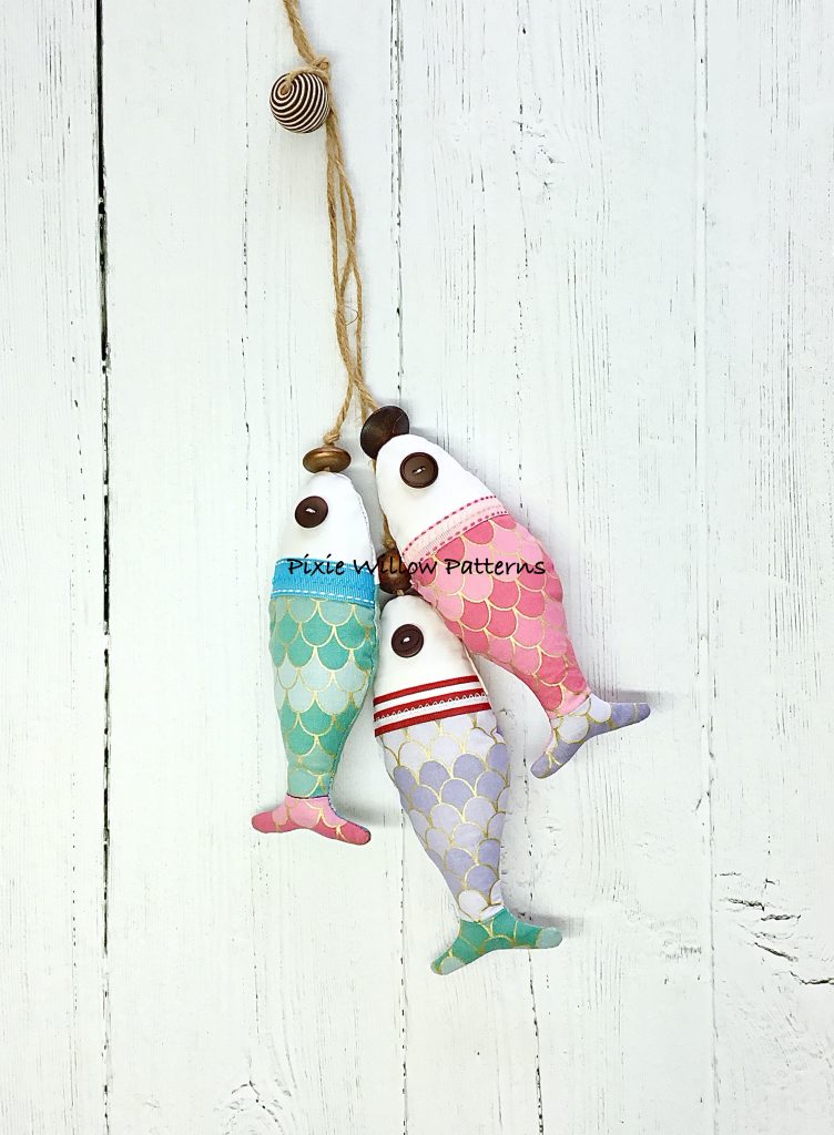 ITH Fat Fish. In the Hoop Stuffie Fish for 5×7 and 6×10 Hoops. Cat toy ...