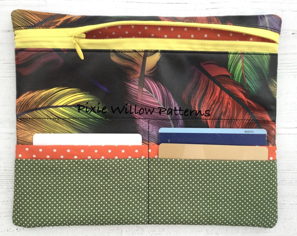 ITH Wallet / Purse for 8×12 hoops. In the hoop zipper purse made in one ...