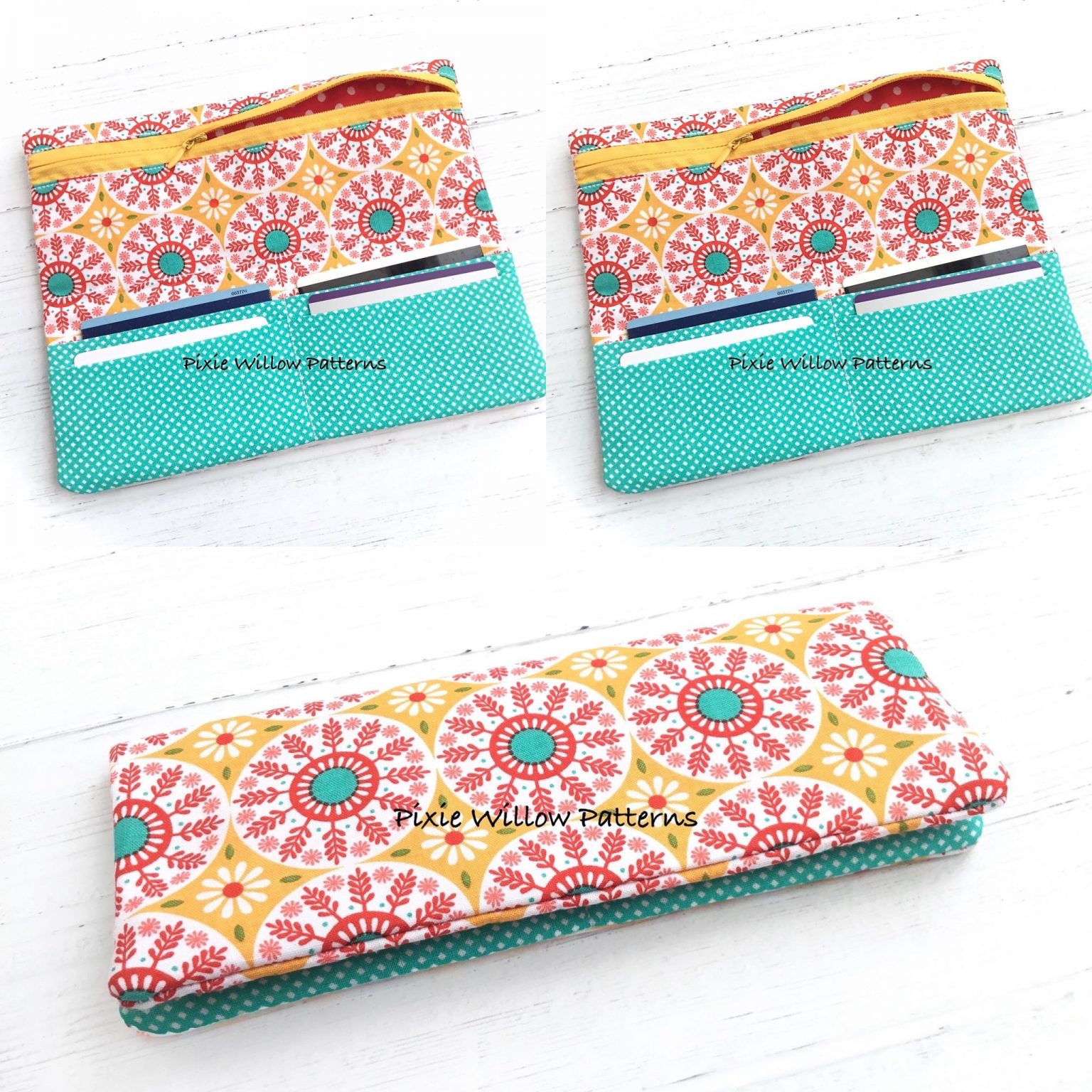 ITH Wallet / Purse for 8×12 hoops. In the hoop zipper purse made in one ...