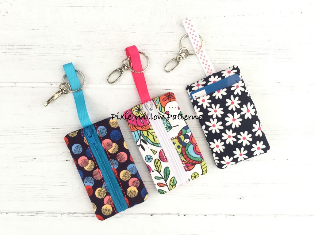 ITH Purse with card holder for 5×7 hoops. In the hoop zipper purse with ...