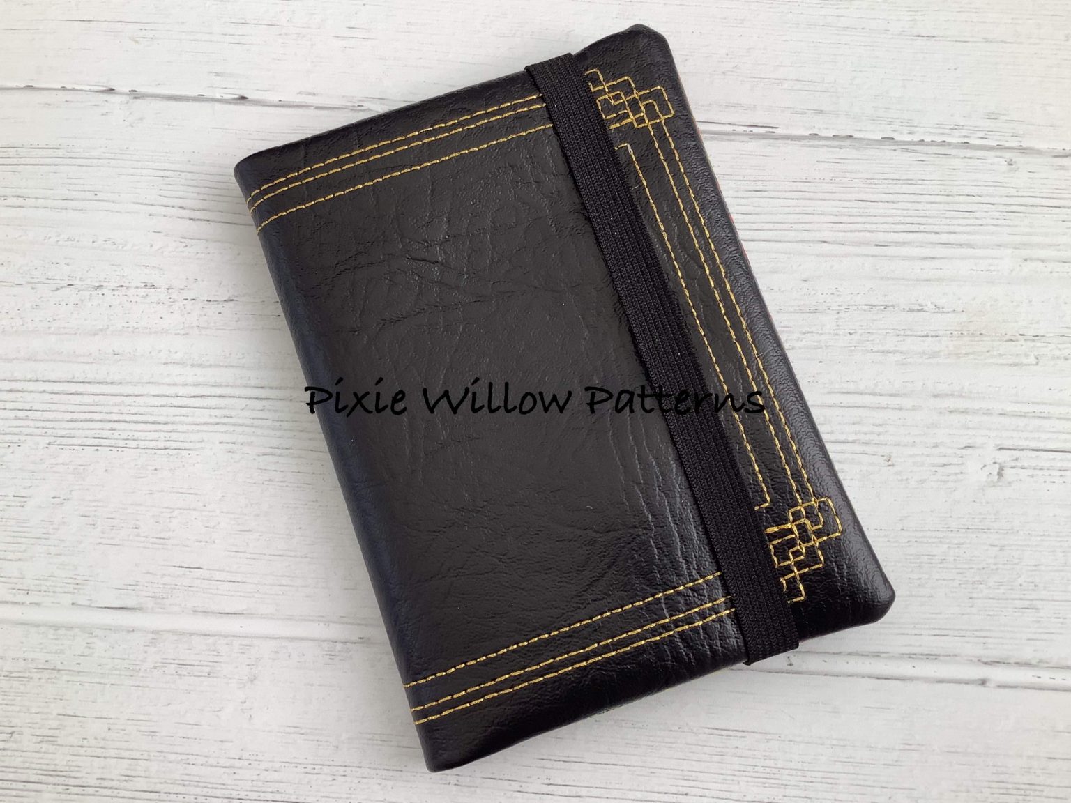 ITH Notebook Cover Art Deco inspired pattern. Machine embroidery design ...