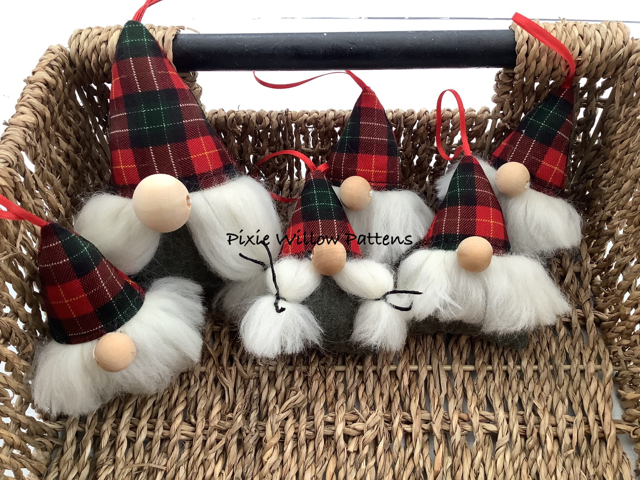 ITH Gnome pattern. In the hoop gonk stuffie machine embroidery hanging ...