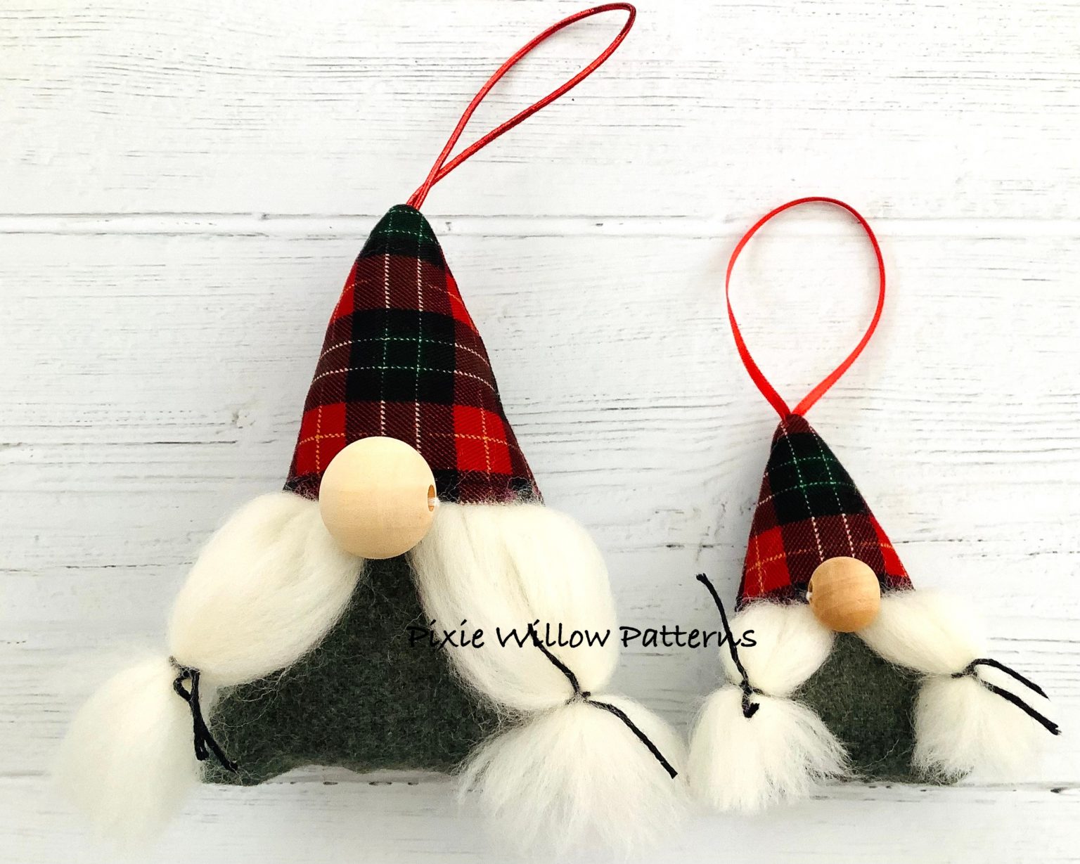 ITH Gnome pattern. In the hoop gonk stuffie machine embroidery hanging ...