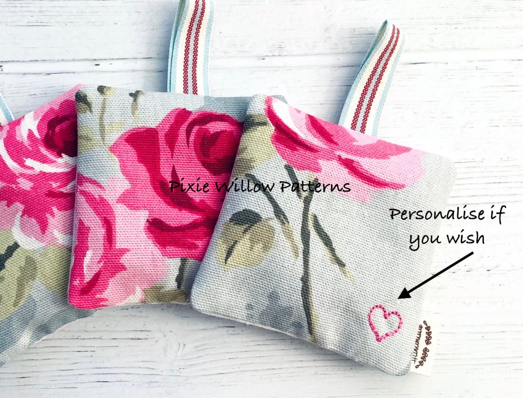 In the hoop lavender sachet pattern. Embroidery machine design of a ...