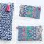 Embroidery machine design of a zipper pouch with vertical quilted ...