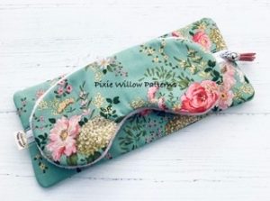 ITH Sleep Mask & Zipper Bag Pattern. Machine Embroidery Design for 6×10 hoops – Pixie Willow ...